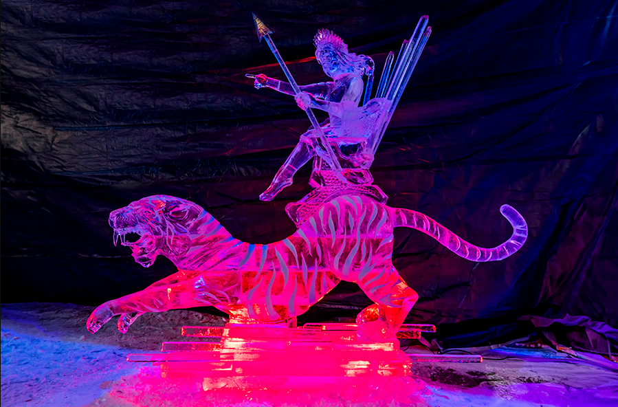 Watch ice turn into art at Edmonton's ice carving competition